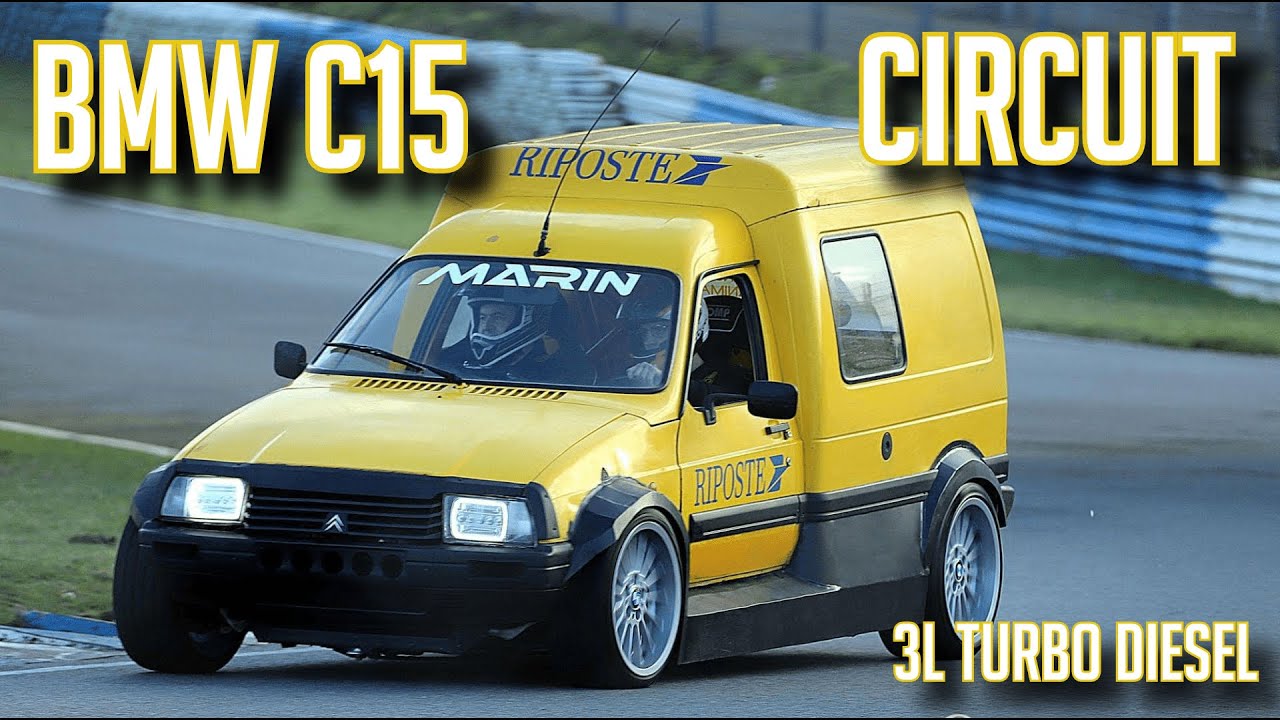 Circuit avec le BMW C15 ! Moteur cassé ?! - YouTube