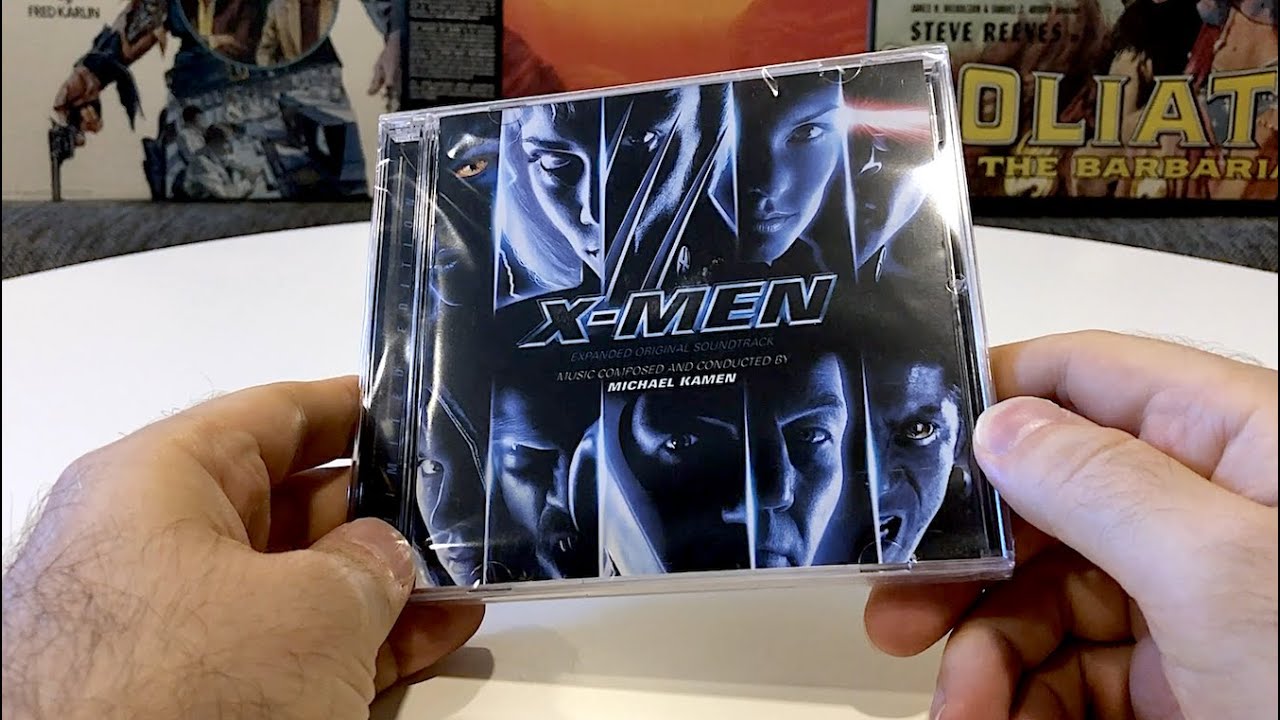 X-MEN - Soundtrack CD Unboxing (Expanded 2CD Edition) Michael Kamen ...