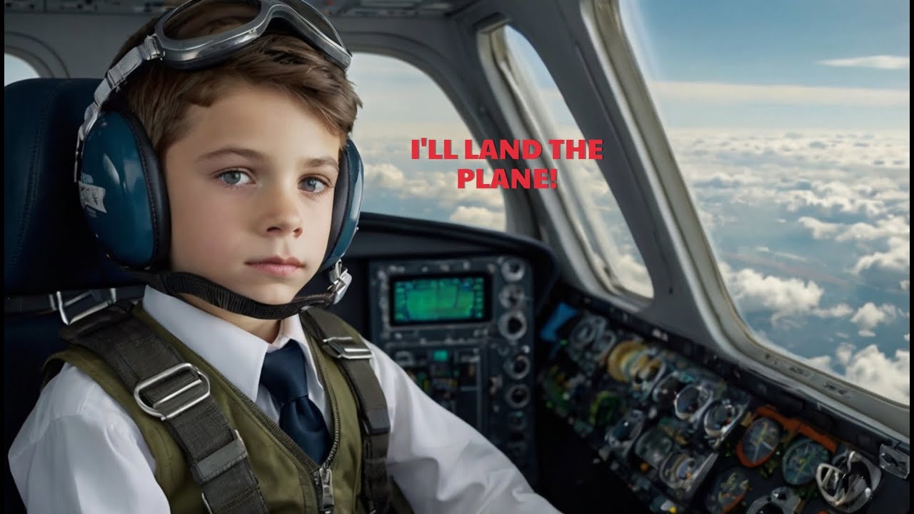 2 Pilots Unconscious, Kid Up. LET ME FLY THE PLANE! The boy shouted as ...