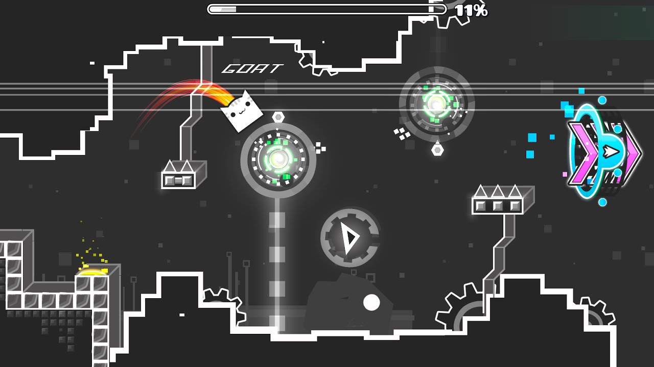 I try to beat Living Open in Geometry Dash - YouTube