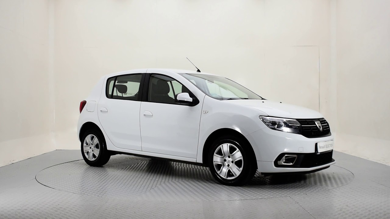 Dacia Sandero Signature Glacier White - YouTube