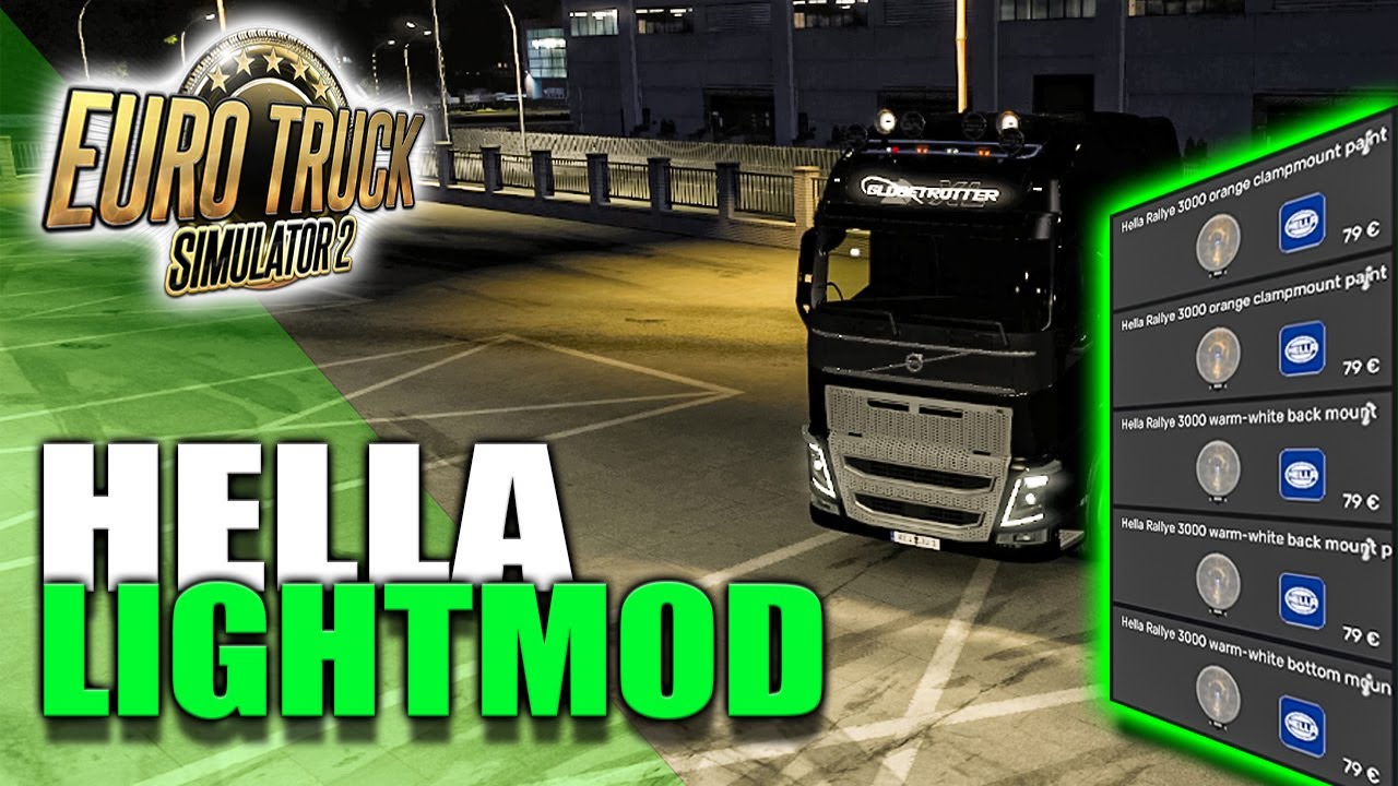 🚛 ETS2 Lightpack Mod 🔦 | Neue Scheinwerfer & Rundumleuchten für deinen Truck! #ets2mods #ets2 ...