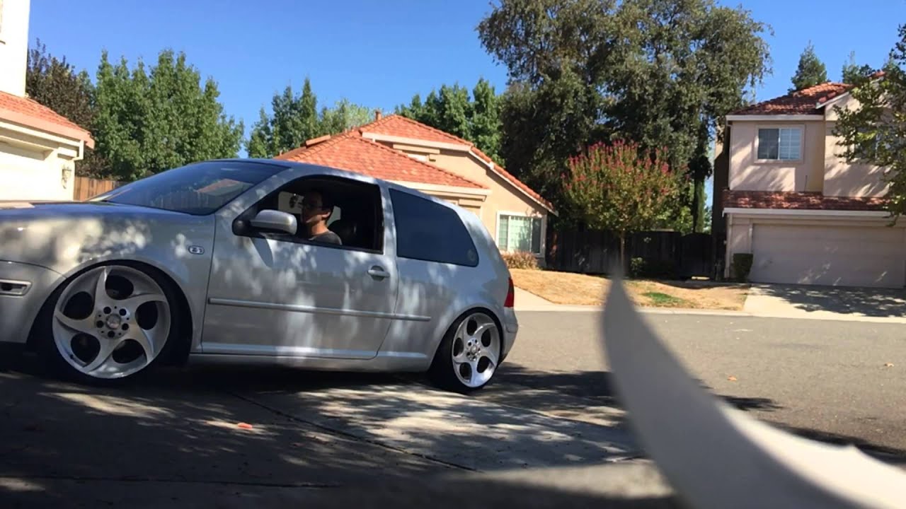 Quick Edit Of My Lowered Mk4 Gti - YouTube