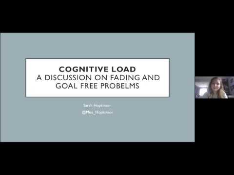 Be Bold Maths on Cognitive Load Part 2 - YouTube