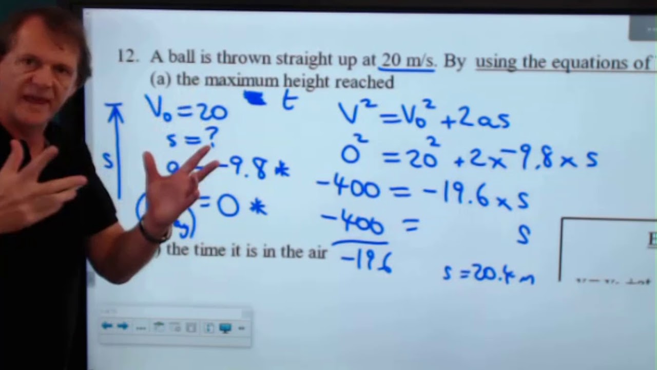 equations of motion stage 1 physics test 2019- some answers - YouTube