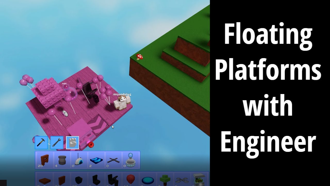 How To Make Floating Platforms With Engineer | Ability Wars - YouTube