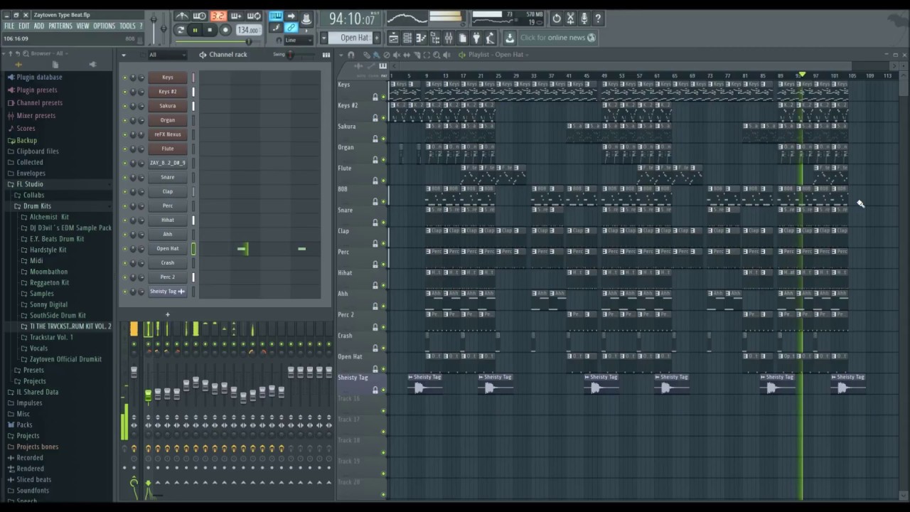 How to Make A Zaytoven Type Beat | 2017 | FL Studio 12 | FREE DOWNLOAD ...