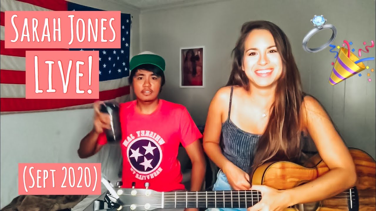 Sarah Jones Live (Sept 2020) - ft. Joe Bart Drums! 🥁 (Engagement ...