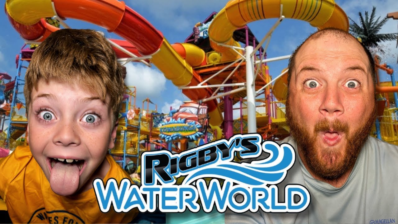 WE WENT TO THE COOLEST WATER PARK!!! | RIGBY'S WATER WORLD - YouTube