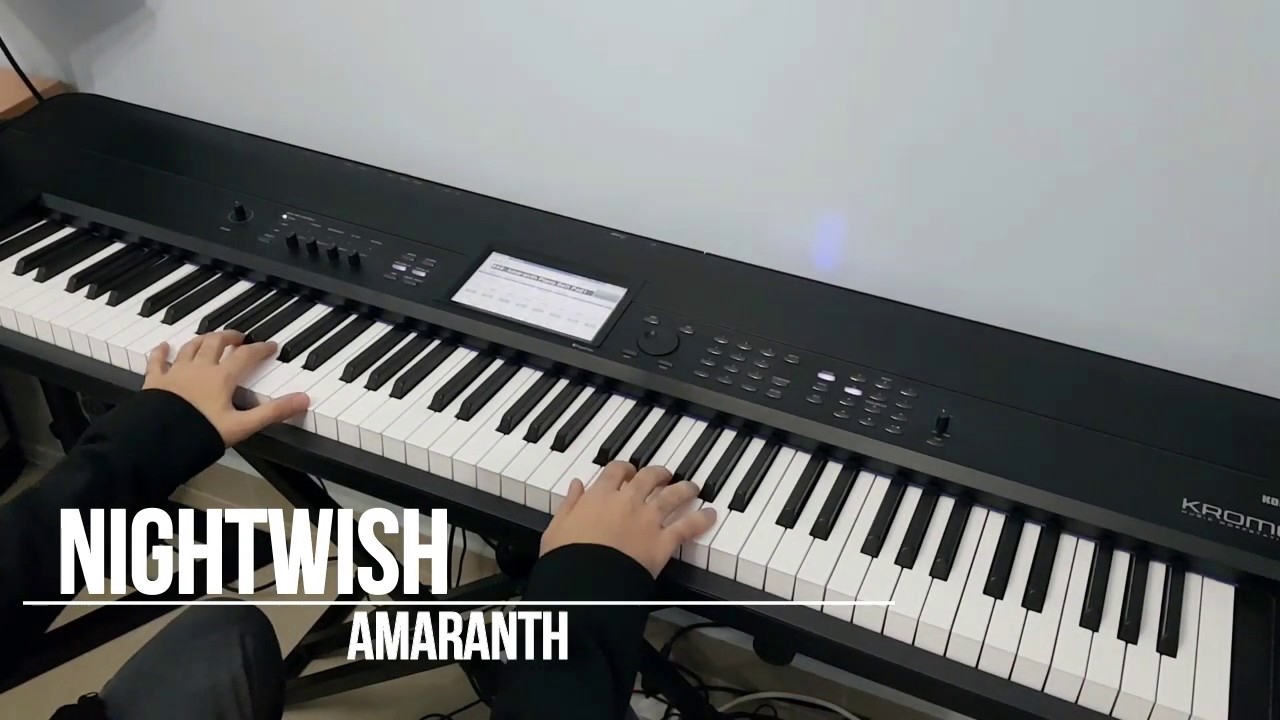 Nightwish - Amaranth (Full Keyboard Cover) ️ - YouTube