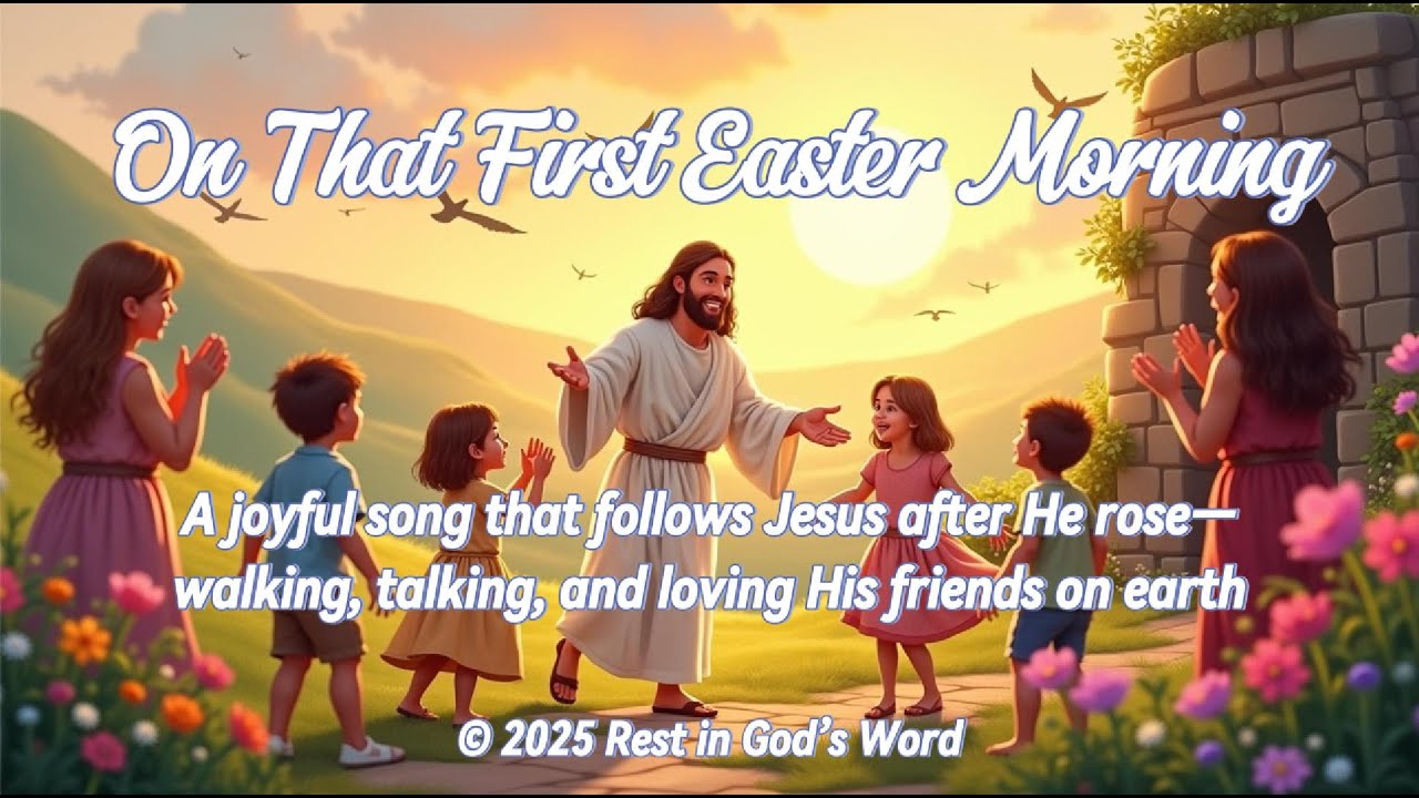 On That Frist Easter Morning | A song to help children walk with Jesus ...