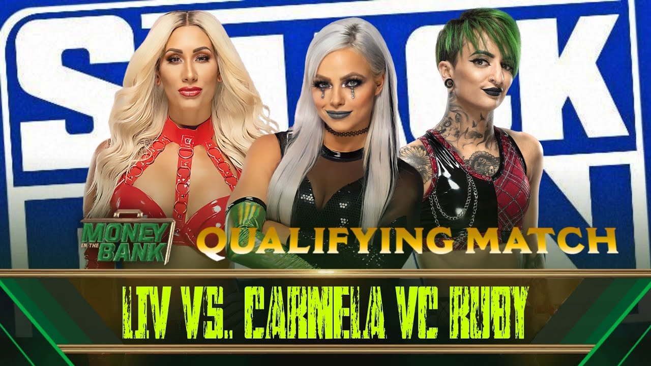 WR3D ITS ME LEXI | RUBY RIOTT VS. CARMELLA VS. LIV MORGAN (SMACDOWN) - YouTube