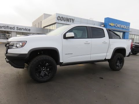 2020 Chevrolet Colorado ZR2 4WD Crew Cab Summit White - YouTube
