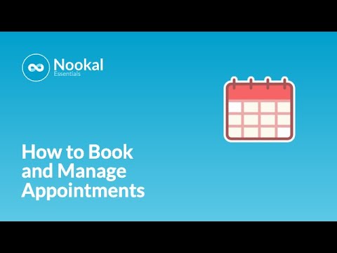 How to Easily Book and Manage Appointments in Nookal - YouTube