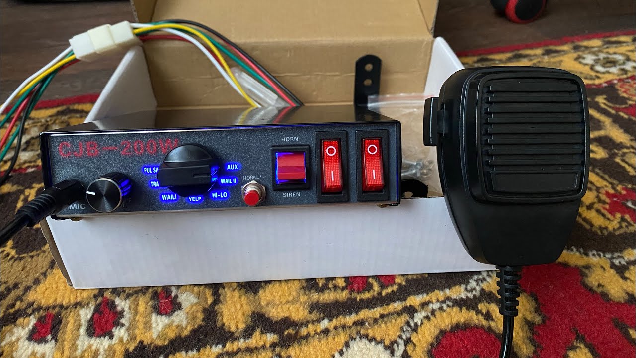 Обзор на СГУ ,,CJB-200W’’ #сгу #спецсигнал - YouTube