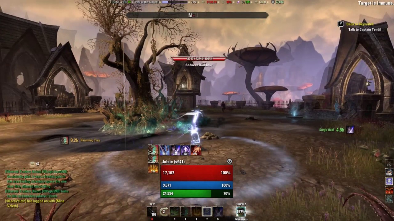 [ESO] Veteran Maelstrom Arena - Stage 1 - Stam Sorc - YouTube