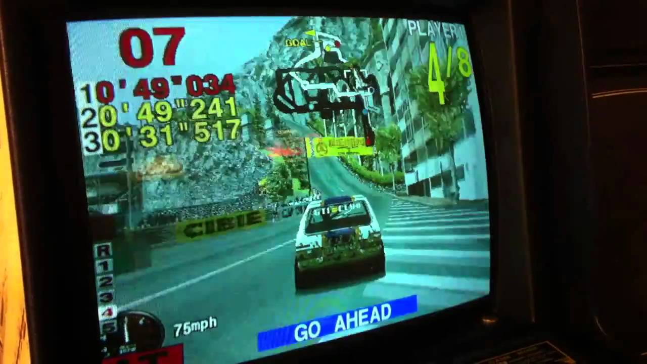 konami GTi Club (Original 1996 Arcade Machine Upright version) Pt2 ...