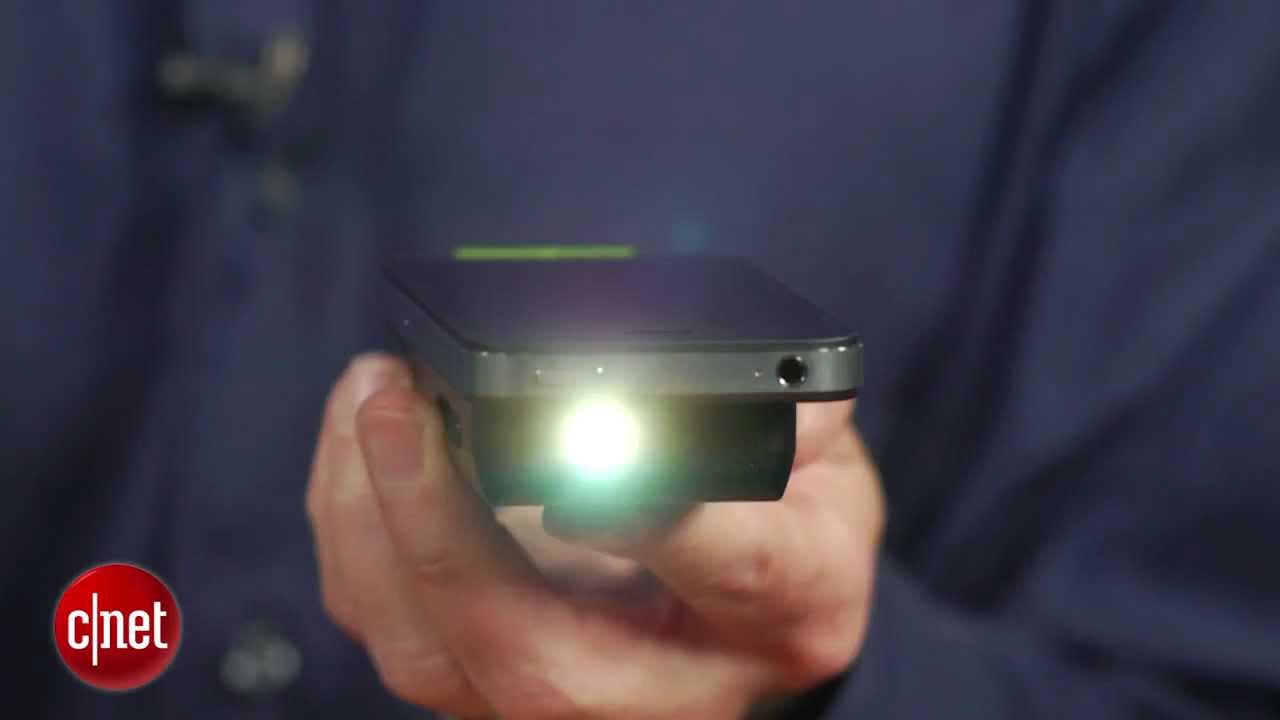 First Look: Pop Video accessory turns iPhone into projector - YouTube