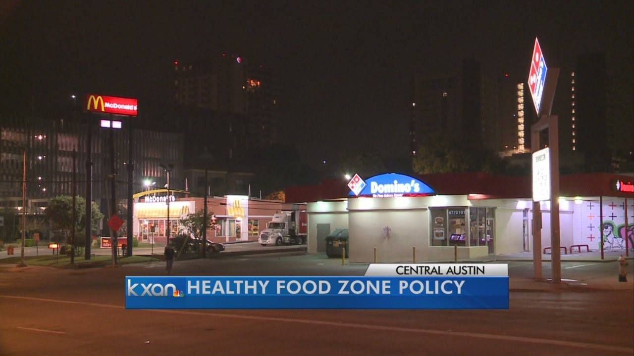 Possible fast food ban policy - YouTube