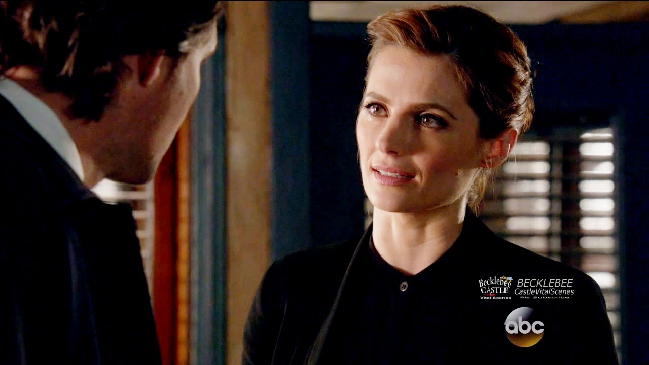 Castle 8x10 Beckett & Caleb Scenes “Witness For The Prosecution” Season ...