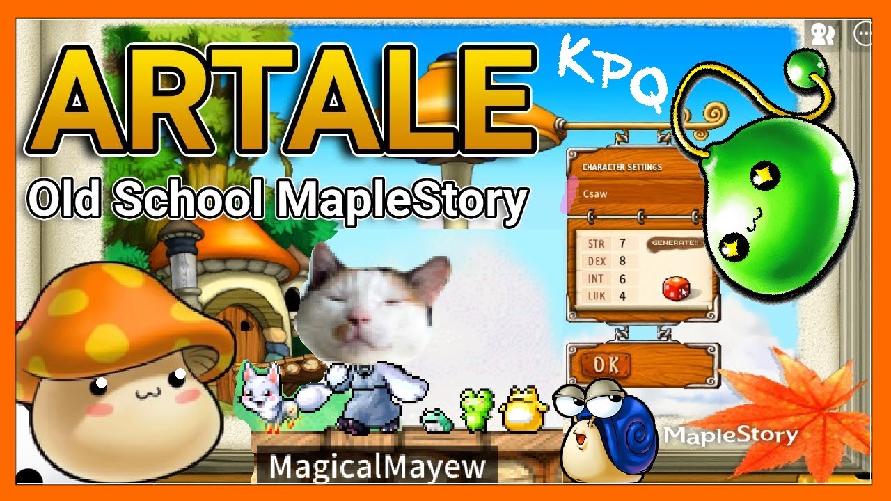 MapleStory World's Artale (Classic/Old School MapleStory) FAST LEVELING ...