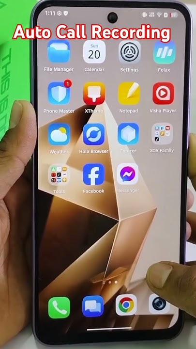 auto Call recording kaise kare Infinix Note 50x 5g me/ how enable Call Recording - YouTube
