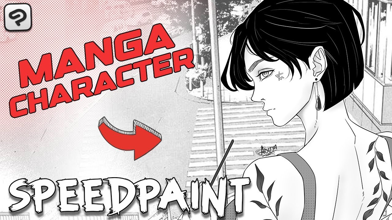 Manga Character || Speedpaint [Clip Studio Paint] - YouTube