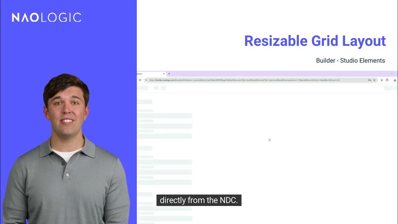Studio Elements - Resizable Grid Layout - YouTube