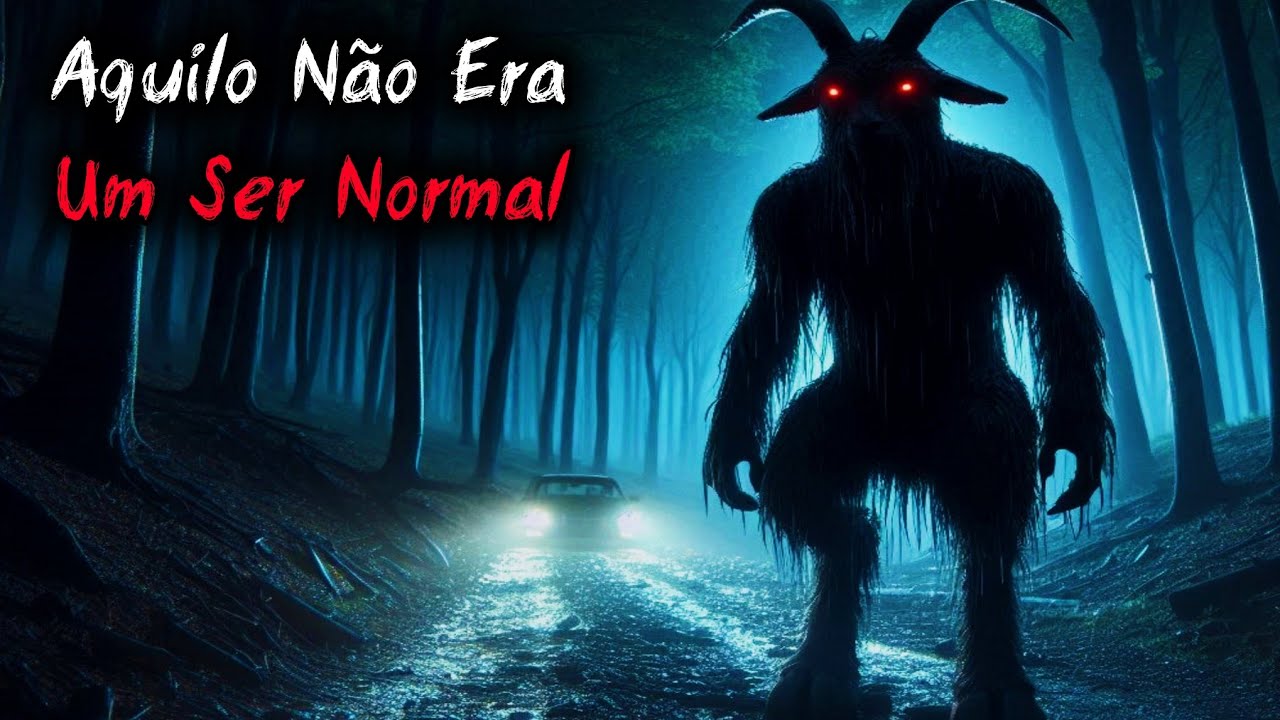 Eu e Meu Irmão Vimos o Homem Bode Na Floresta - YouTube