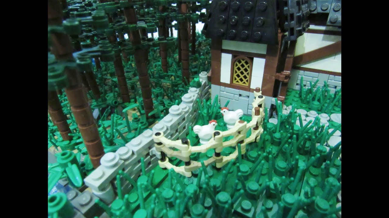 LEGO Time-lapse | Build Session #2: Medieval Fencing - YouTube