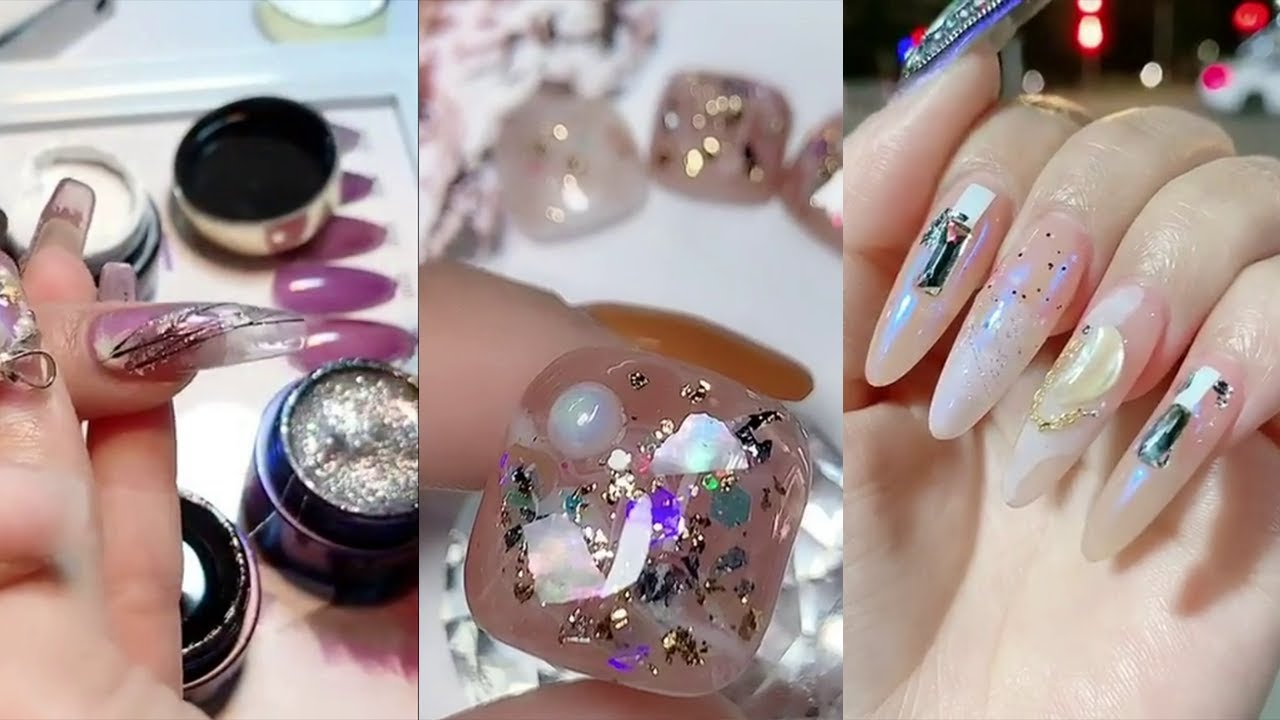 💎 Acrylic nails compilation || Acrylic Color Vee nailed it || Nail Art ...