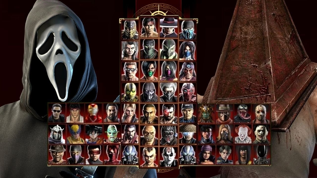 Mortal Kombat 9 - GHOSTFACE & PYRAMID HEAD - Expert Tag Ladder ...