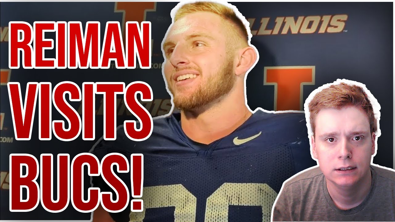 Tampa Bay Buccaneers Have TOP 30 VISIT w/ Illinois TE Tip Reiman - YouTube