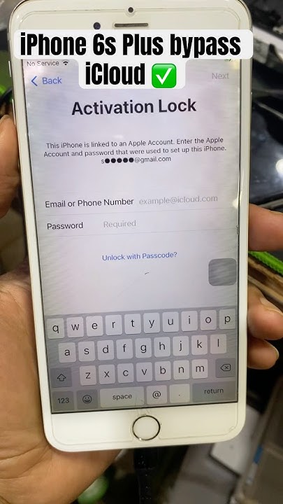 iPhone 6s Plus passcode iCloud bypass #icloudbypassfull #icloudbypass #iphone #iphone6splus ...