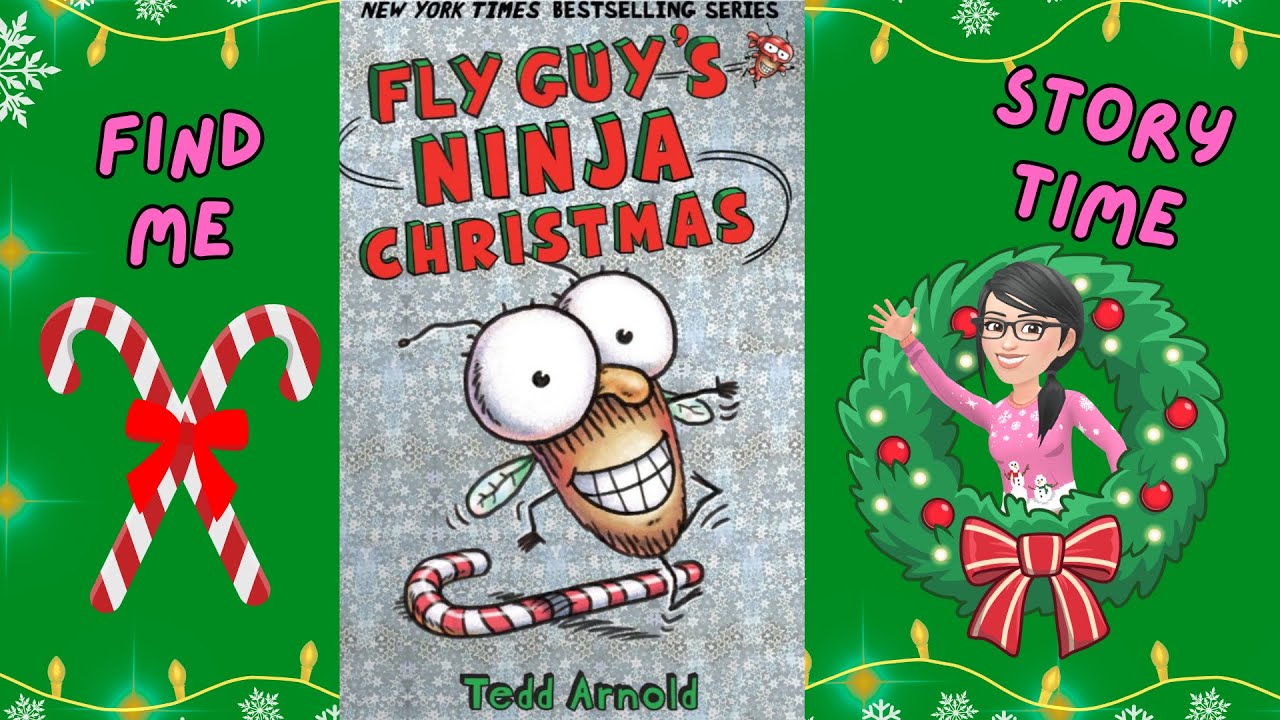 Fly Guys Ninja Christmas // Festive Story Time for kids - YouTube