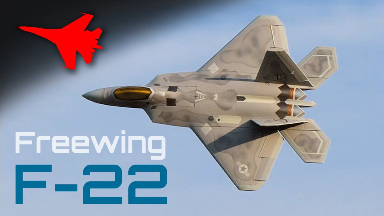 This RC Jet Is FAN-FREAKING-TASTIC !!! ️ Freewing F-22 - YouTube