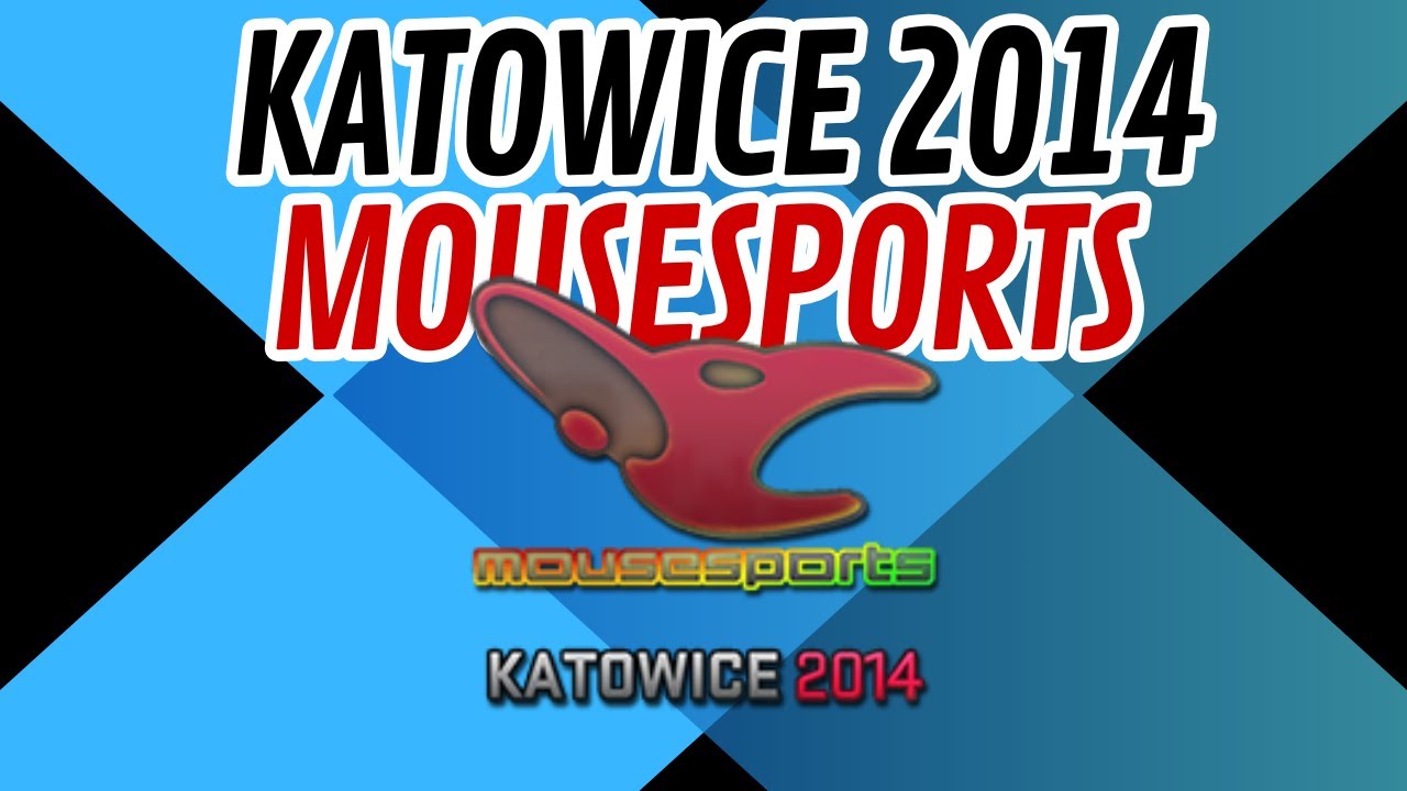CS2 Sticker mousesports Katowice 2014 Holo - YouTube