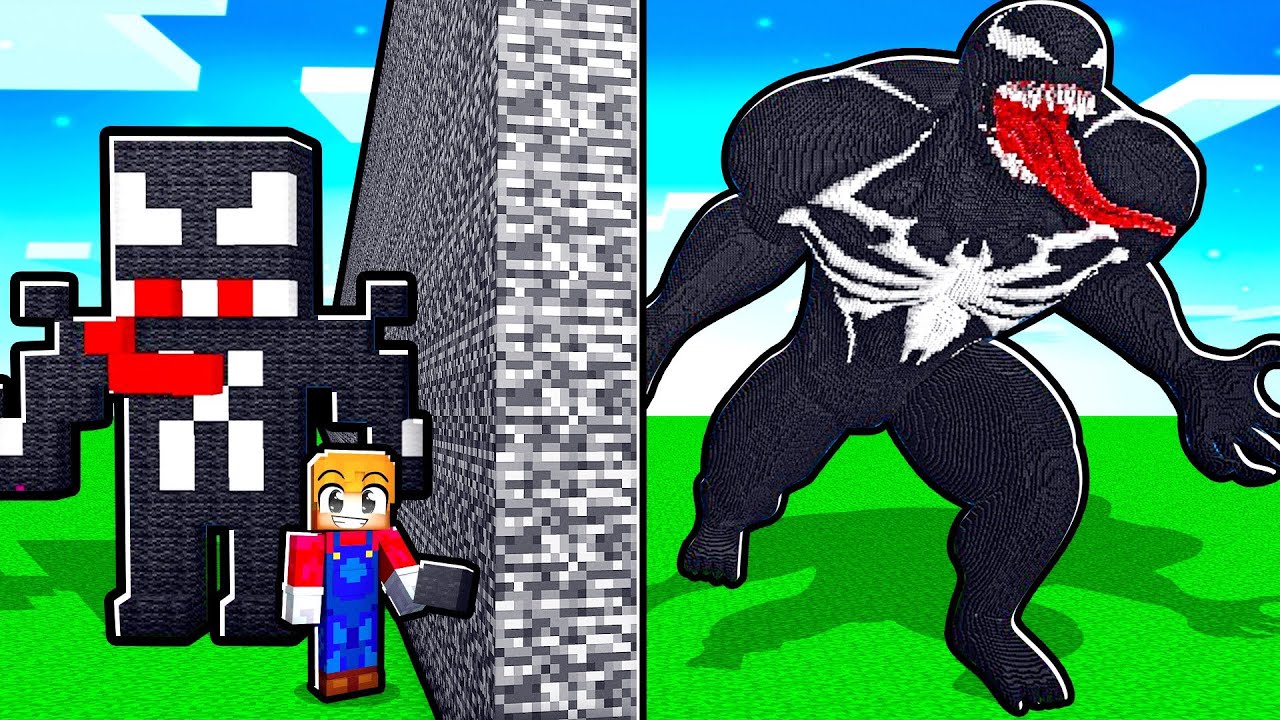 VENOM de NOOB vs VENOM de PRO vs HACKER MINECRAFT ! Souka noob vs pro ...