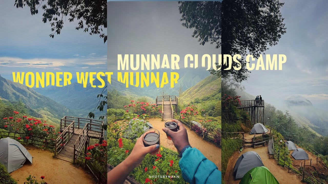 Munnar Clouds Camp | Wonder West Munnar | Tent camp Munnar | Yellapatty ...
