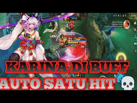 KARINA DI BUF AUTO SATU HIT🔥#mlbb - YouTube