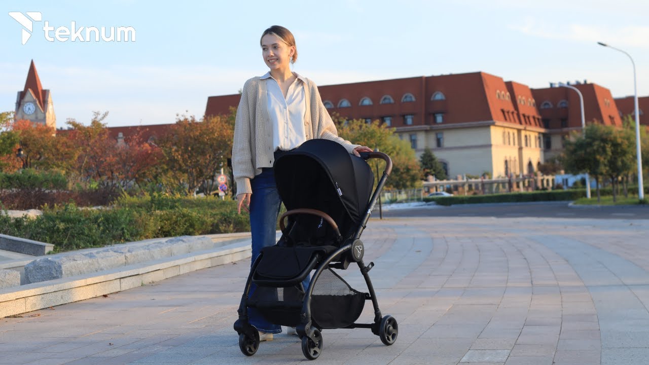 Teknum Travel STROLL 2 Stroller - Black - YouTube