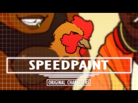[SPEEDPAINT] Twitch Streamer OCs - YouTube