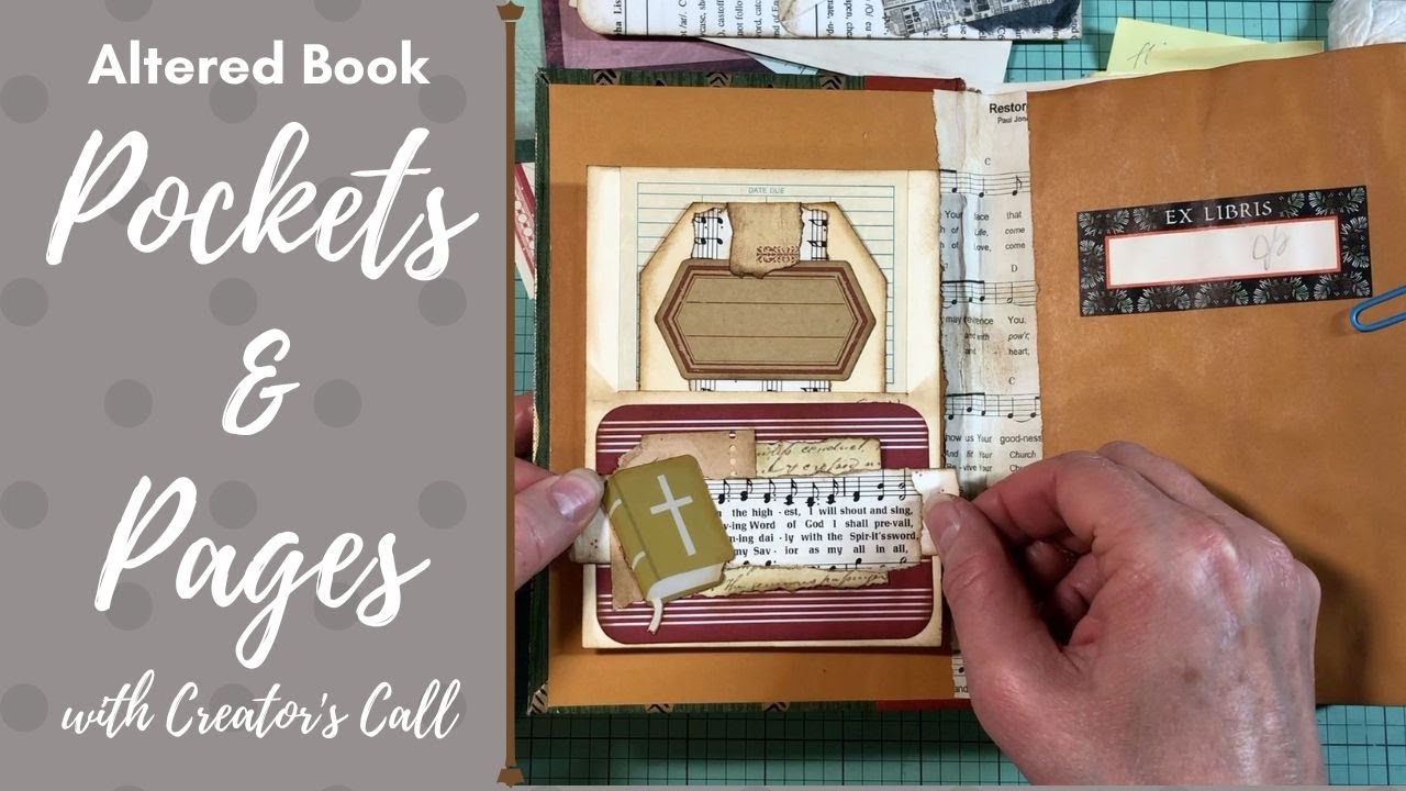 Decorating Pockets & Pages In The Altered Book + Recapping Our Scotland ...