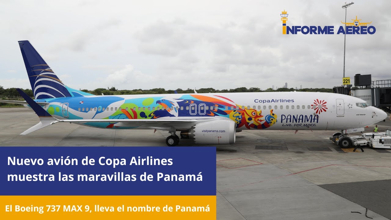 Este es el nuevo avión de Copa Airlines que muestra las maravillas de ...