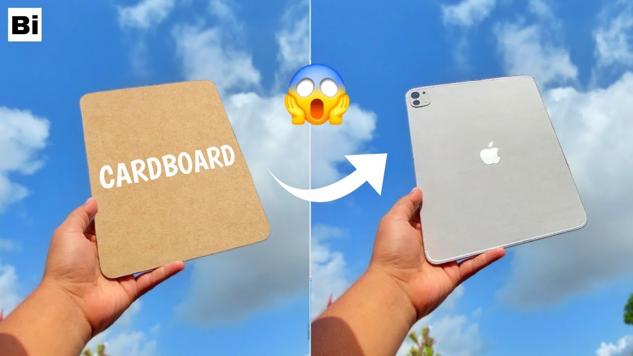 Apple iPad Pro 2024 from Cardboard😱 - YouTube