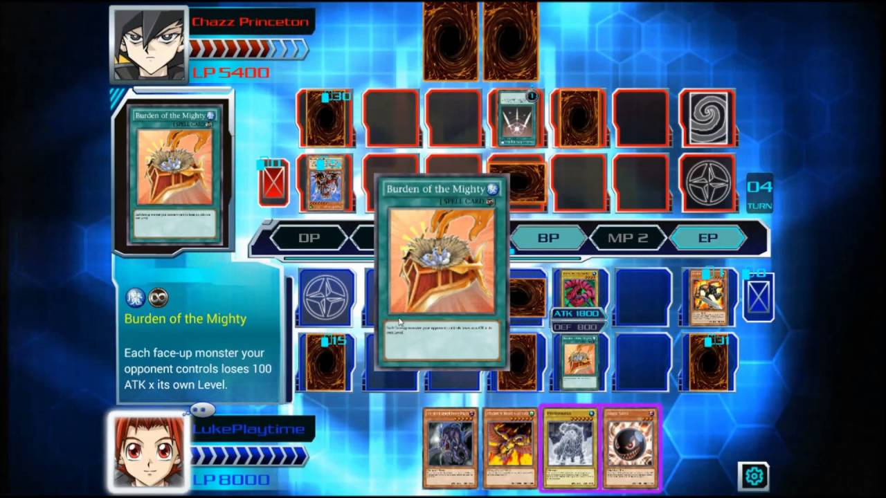 Yu-Gi-Oh! Duel Generation Gameplay - Stage 6-4 VS Chazz Princeton ...