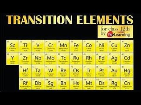Transition Elements with 3d series alaboration ...Typical & non.typical ...