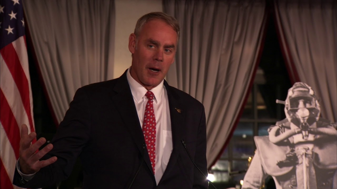 The Hon. Ryan Zinke Speaking at the 75th Anniversary of the First SEALs ...