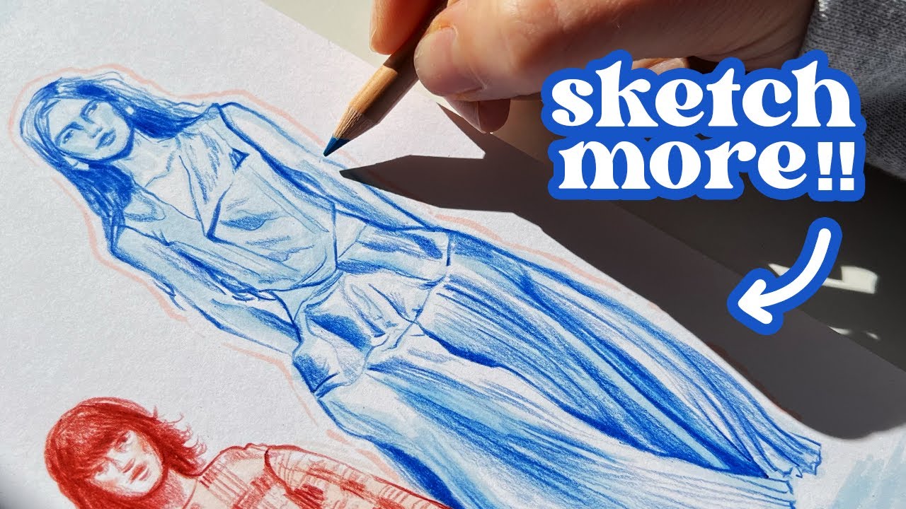 5 tips on how to have FUN sketching (and improve!) - YouTube