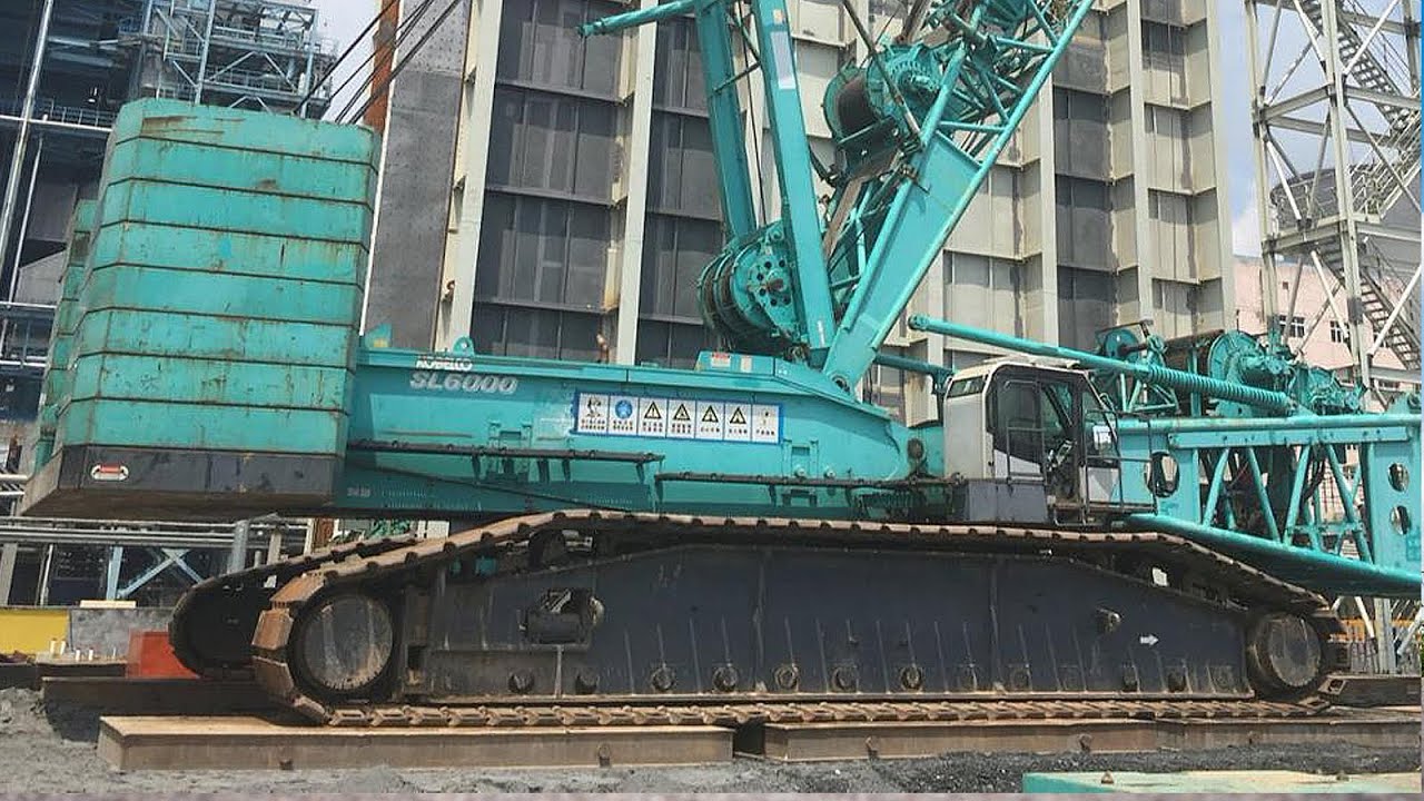 Crane Of The Day Episode 61 | Kobelco SL6000 - YouTube